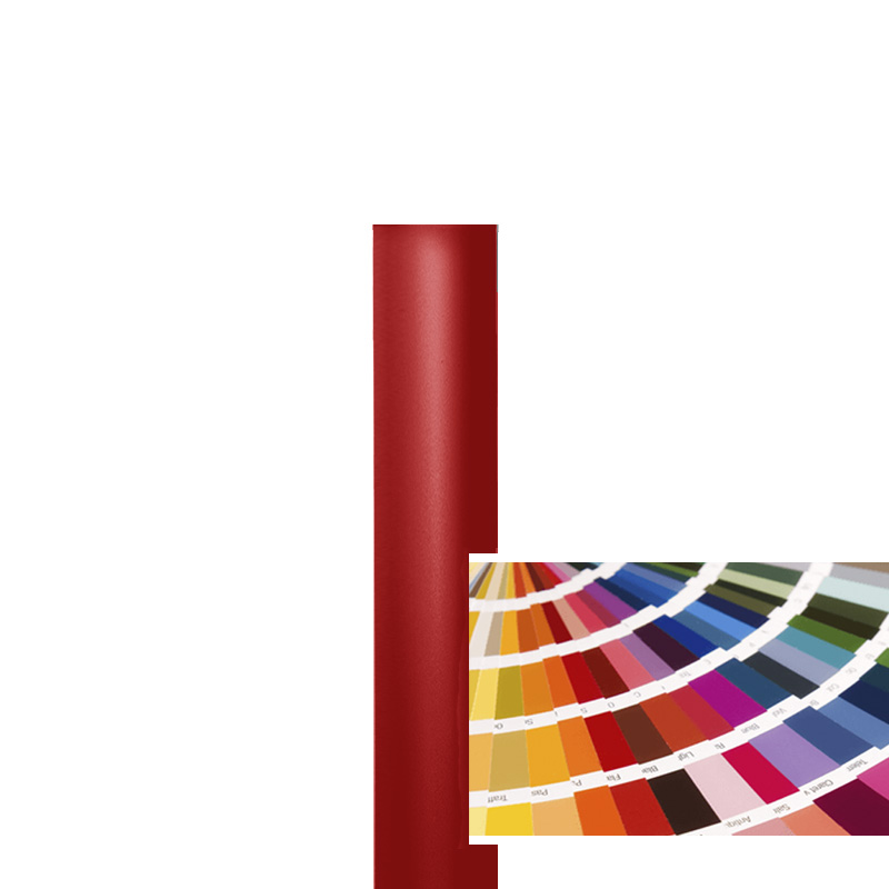 Fahnenmast mit nicht hissbaren Ausleger aus Aluminium 6 oder 7 Meter ...